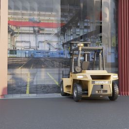 Medium Duty Industrial PVC Strip Curtain Kits | PVC Strip UK